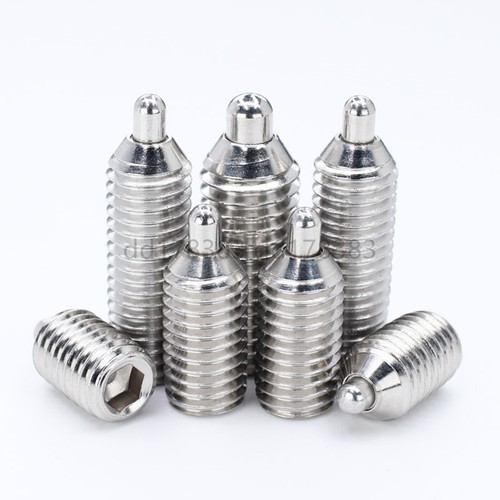 304 Stainless Steel Hex Socket Set Screws Pin head Positioning Plunger ...