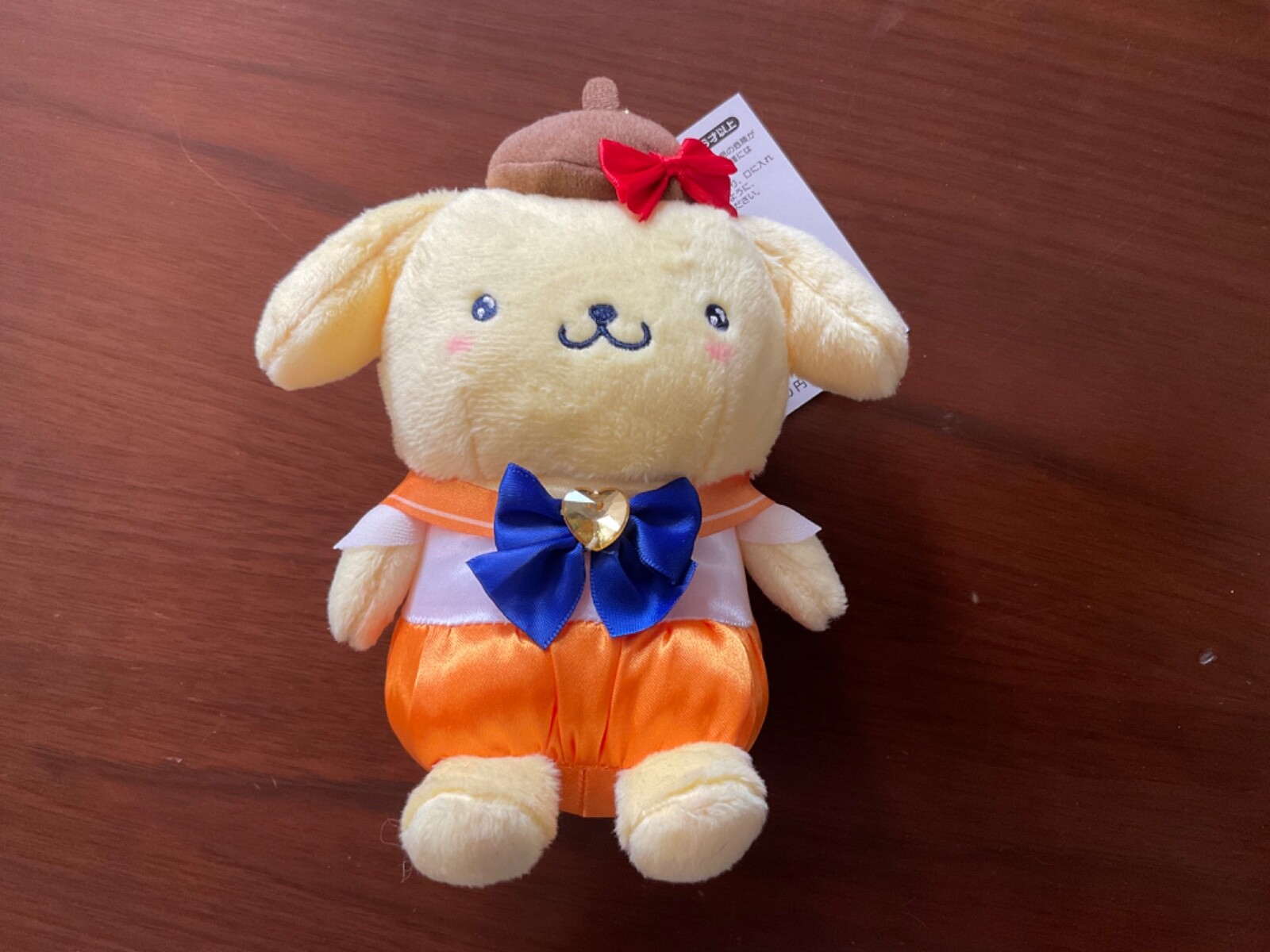 Super Sailor Moon Sanrio 2sets Plush Acrylic Stand Venus Pom Pom ...