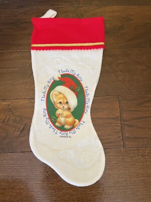 Ruth Morehead Christmas kitty stocking | eBay