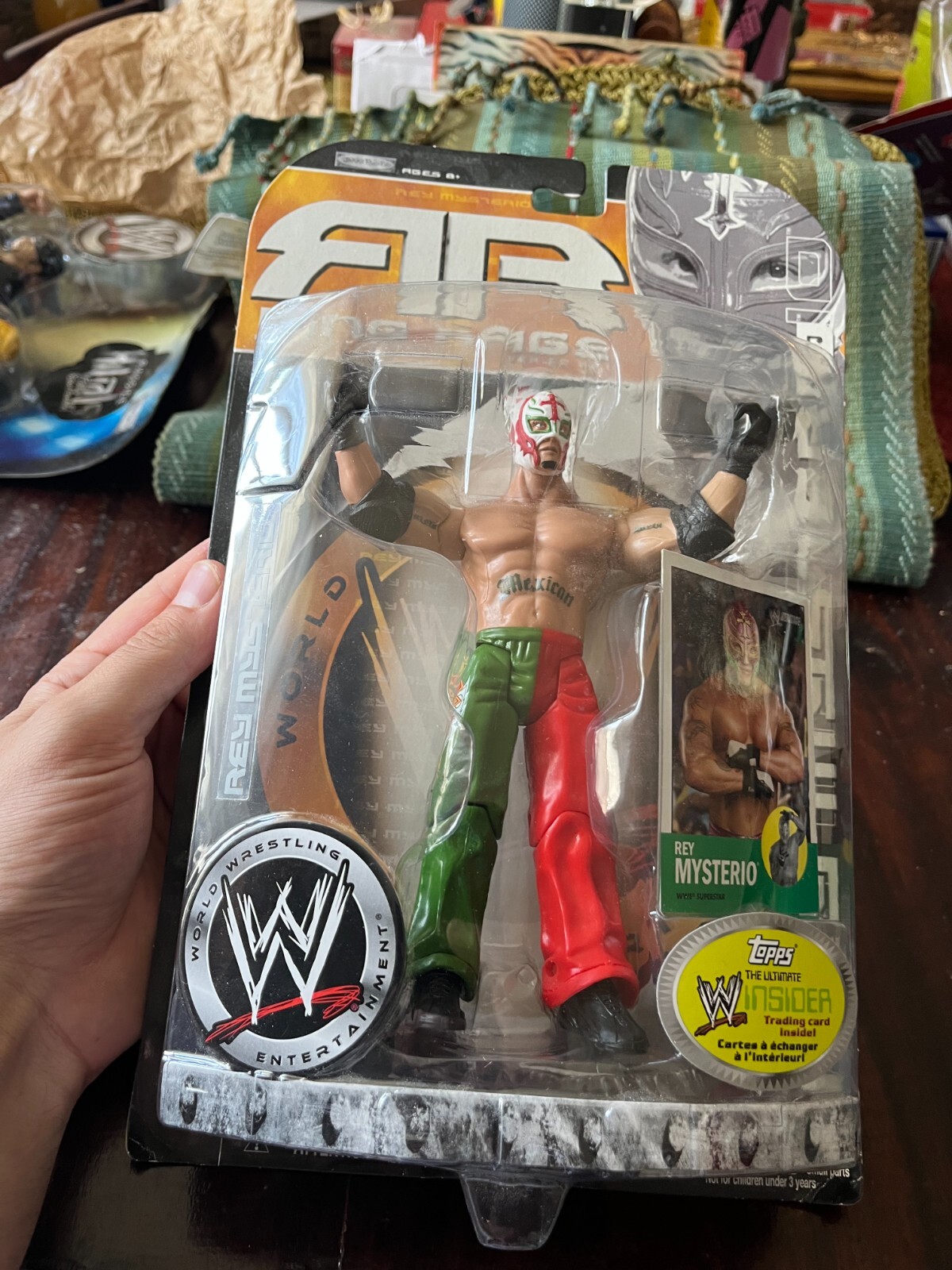 WWE Ring Rage Ruthless Aggression Series 22.5 Rey Mysterio Figure | eBay