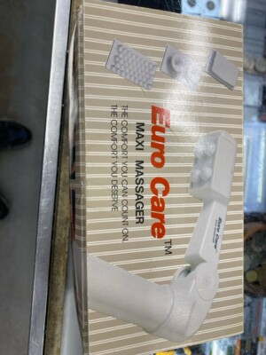 VINTAGE EURO CARE MAXI MASSAGER - IN BOX - TESTED (WBP010484) | eBay