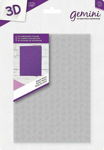 Gemini 5" x 7" 3D Embossing Folders by Crafter's Companion, Stunning ...