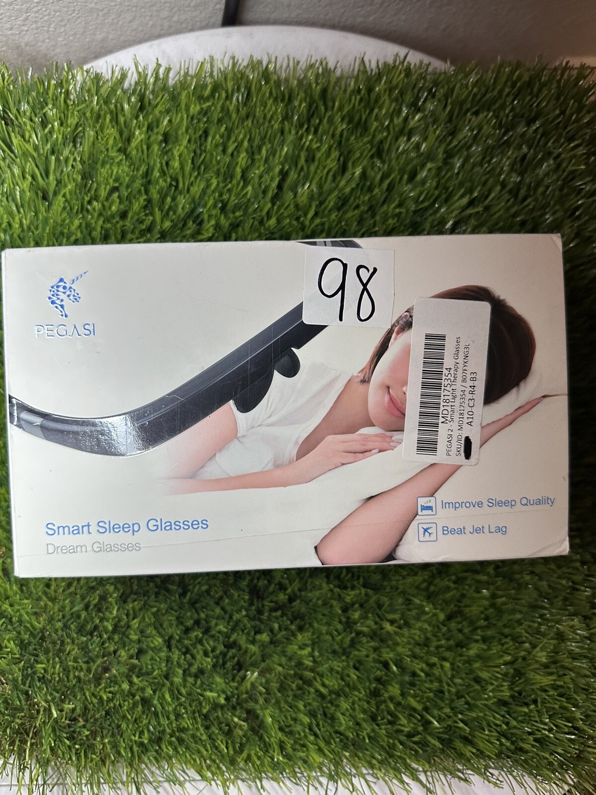 PEGASI Smart Light Therapy Glasses, Improve Your Sleep in 7 Days, Feather-Li | eBay