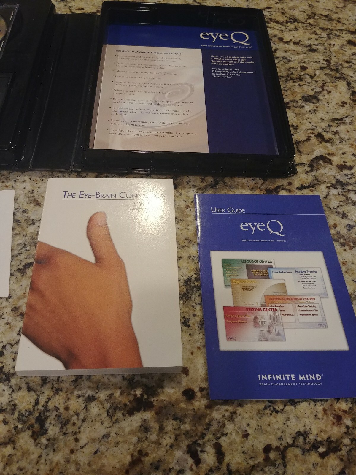 Eye Q EyeQ Infinite Mind SPEED READING PC Software Brain Enhancement CD ...