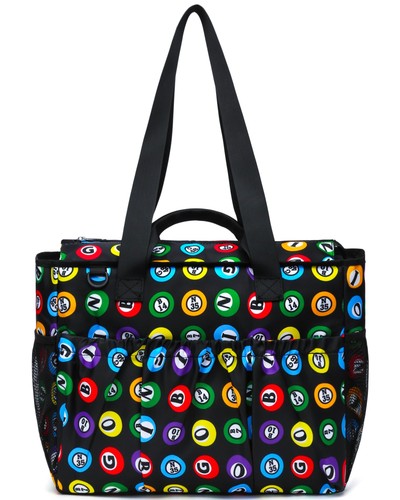 Bingo Tote Bag for Bingo Game Set Stuff Supplies Bingo Bags with ...