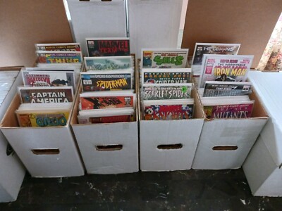 All Marvel mixed comic lot 80s to modern-see description 20 total books ...
