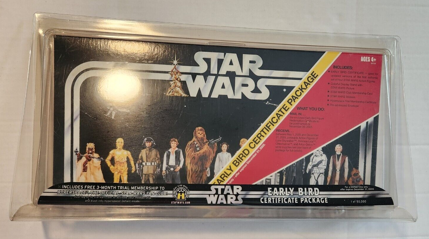 Star Wars Early Bird Certificate Package Display Case | eBay