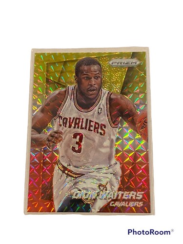 2014-15 Panini Prizm Prizms Yellow and Red Mosaic Card #111 Dion ...