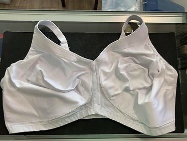 Glamorise 52-J Magic Lift Posture Back Support Wire-Free Bra Women's ...