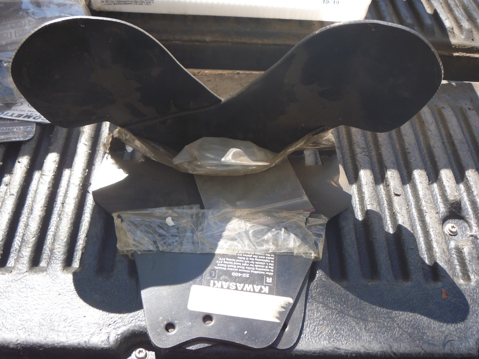 NEW Oxlite 92-96 Kawasaki 400 Prairie CV Axle Guards Set 22-400 w ...