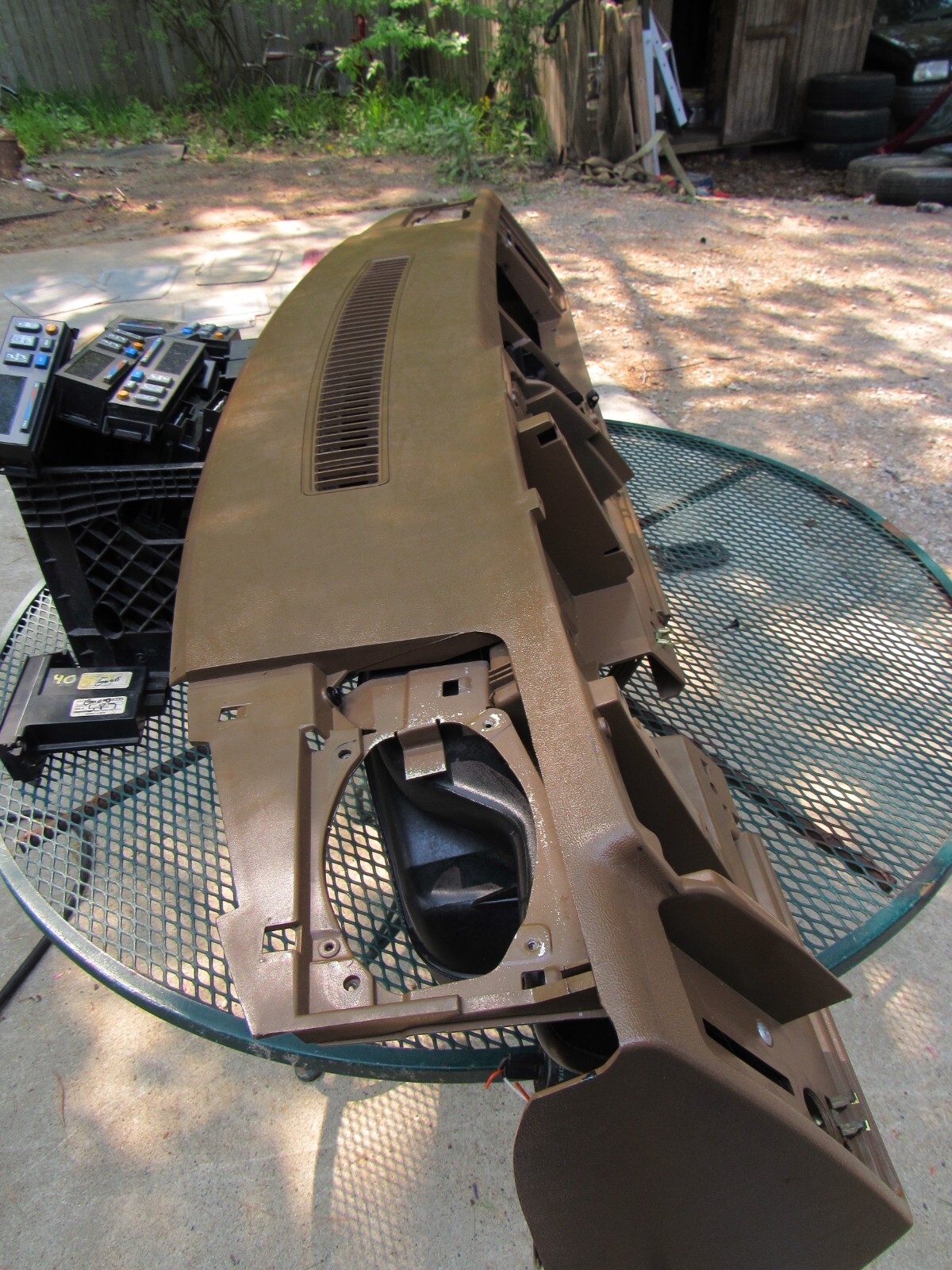 1988-1994 Chevrolet Silverado GMC Sierra C1500 K1500 Brown Dash Frame ...