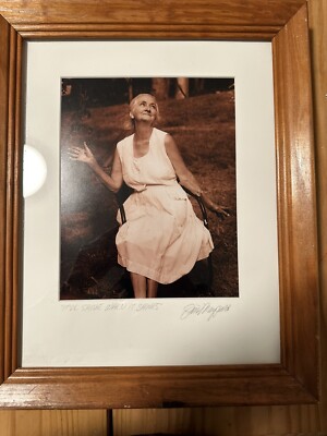 JIM MAYFIELD Photo Art Print SIGNED Framed & Matted "It’ll Shine When ...