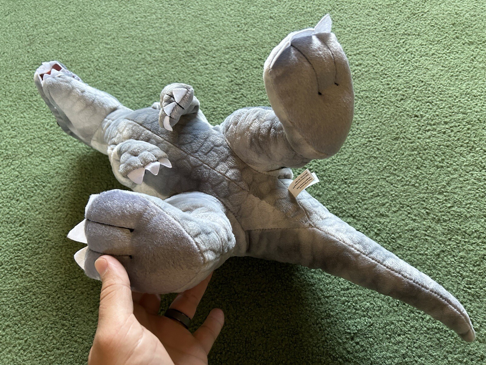 Jurassic World Indominus Rex 17” Toy Factory Stuffed Animal Plush Toy ...