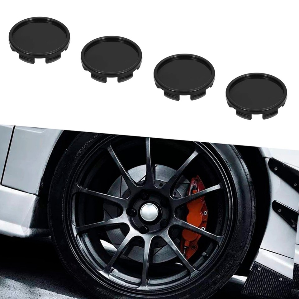 4PCS 55mm ABS Car Wheel Centre Caps Hub Cover Universal Fit Alloy Wheel ...