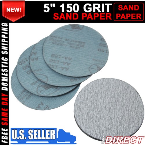 10PC 5Inch 127mm 150 Grit Auto Sanding Disc Body Collision Repair Sand ...
