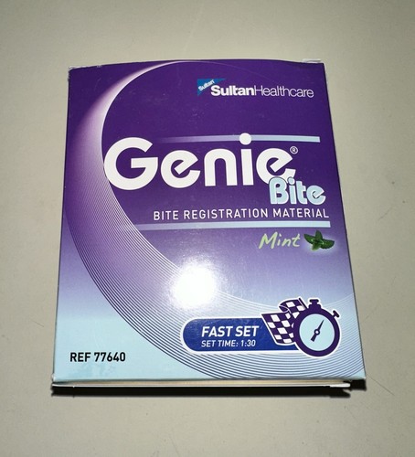 Genie Bite Registration Material, Fast Set, Mint, 2x 50ml w/Tips (77640 ...