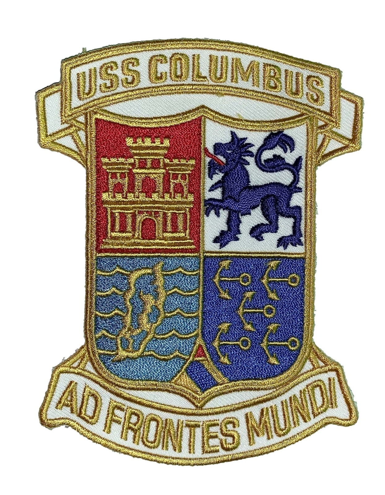 USS COLUMBUS CG-12 Patch – Sew On | eBay