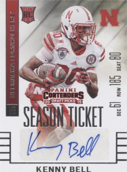 2015 Panini Contenders Draft Picks - Autographs Kenny Bell #207 (AU, RC ...