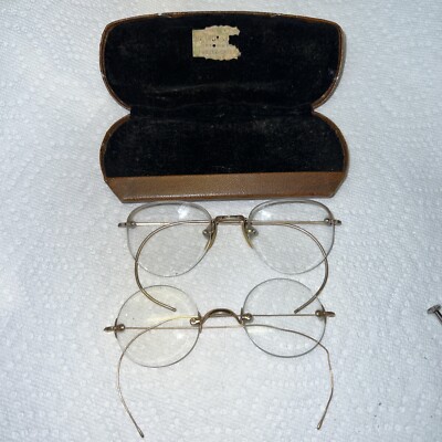 Optical - Antique Gold Spectacles