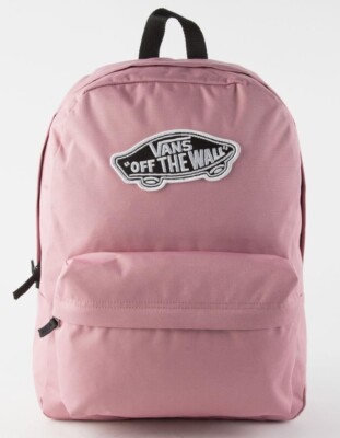 VANS Women's REALM BACKPACK 22L LAPTOP SLEEVE, ORGANIZER POCKET NWT $42 ...