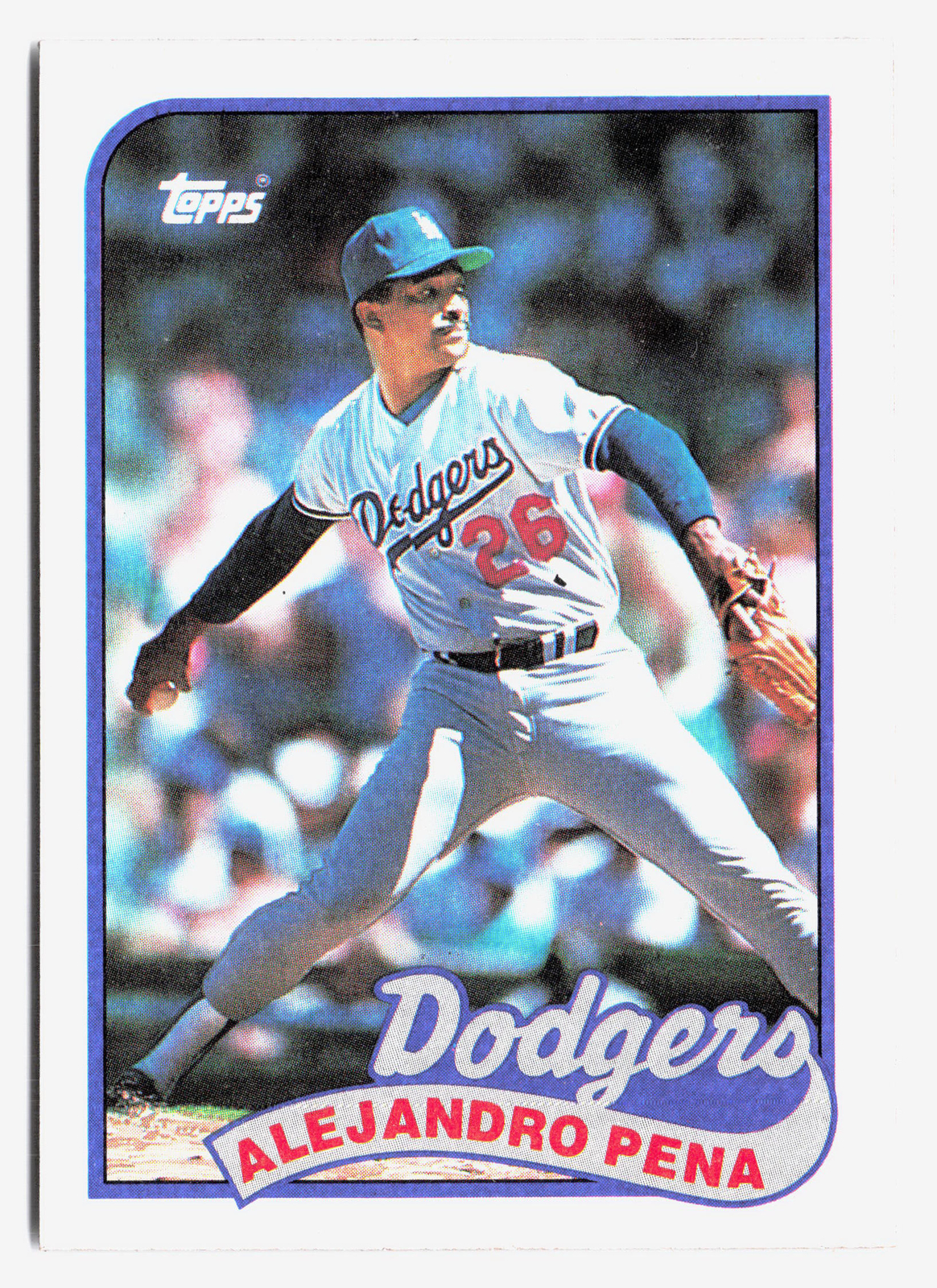 1989 Topps Alejandro Pena Los Angeles Dodgers #57 | eBay