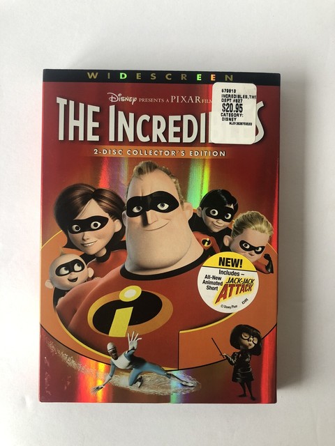 The Incredibles Special Two Disc DVD Widescreen | eBay