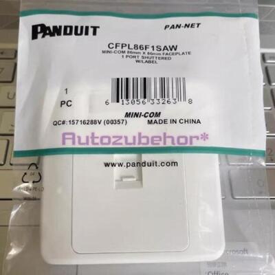 10PCS/Lot New CFPL86F1SAW MINI-COM 86mm*86mm Faceplate 1Port Shuttered ...