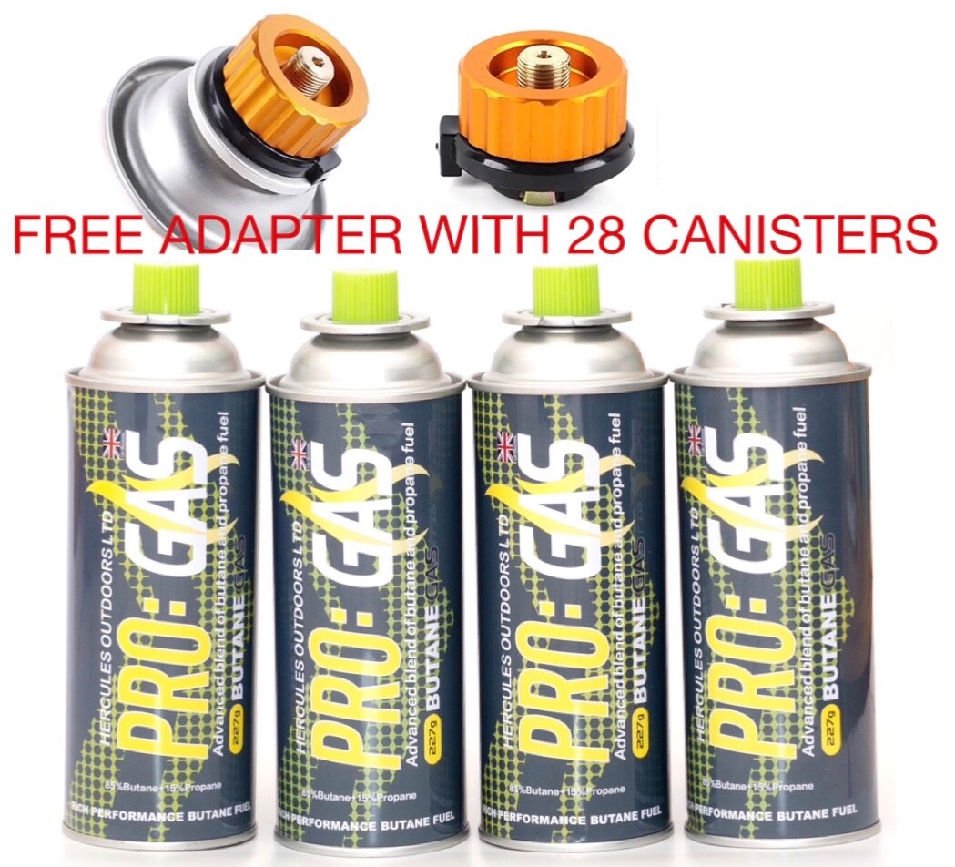 Butane Gas Bottles Canisters for Portable Stoves Cookers Grill Heaters ...