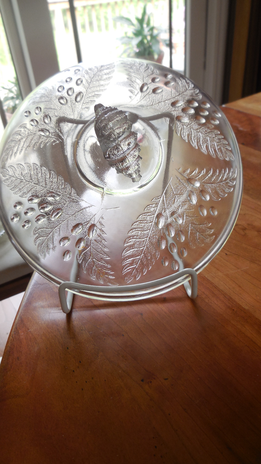 EAPG - McKee Glass Co. "Barberry" crystal compote | eBay UK