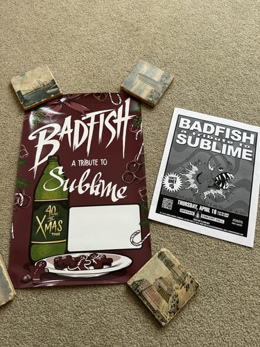 Badfish Sublime Poster 40oz Xmas 11 x 17 Promo Glossy w/ Flyer NEW | eBay