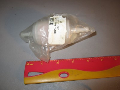 07-707 SKIDOO TYPE IN-LINE FUEL FILTER OFFROAD STREET 1/4" Fuel Line | eBay