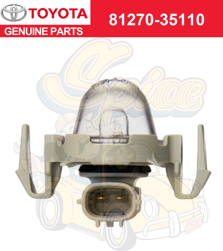 Toyota Genuine Tacoma License Plate Light Assembly 1992-2004 81270 ...