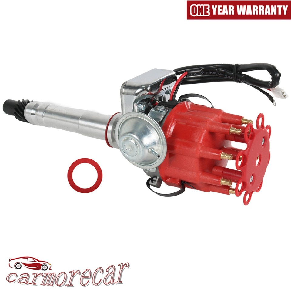 Ignition Distributor w/ Cap & Rotor for Chevy SBC BBC 283 305 327 454 ...