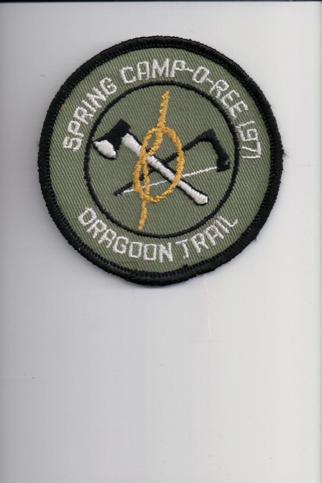 1971 Oragoon Trail Spring Camp-O-Ree patch | eBay