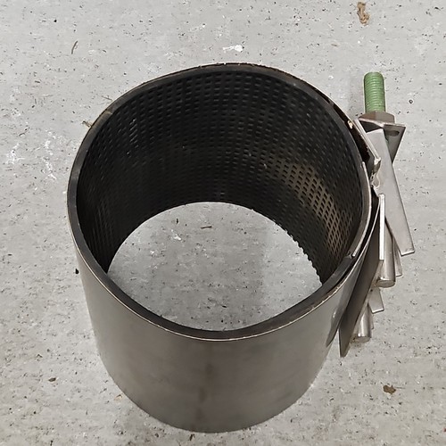 Romac Stainless Steel Pipe Repair Clamp Length: 8" Diameter: 7.6"-8" | eBay