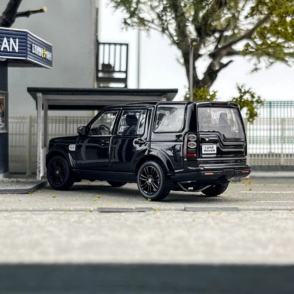 Diecast Land Rover Car Model Toy Gift Discovery 4 Black 1/64 Scale ...