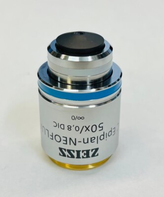 Zeiss EC Epi-Plan-NEOFLUAR 50X/0.8 DIC ∞/0 Microscope Objective Lens ...