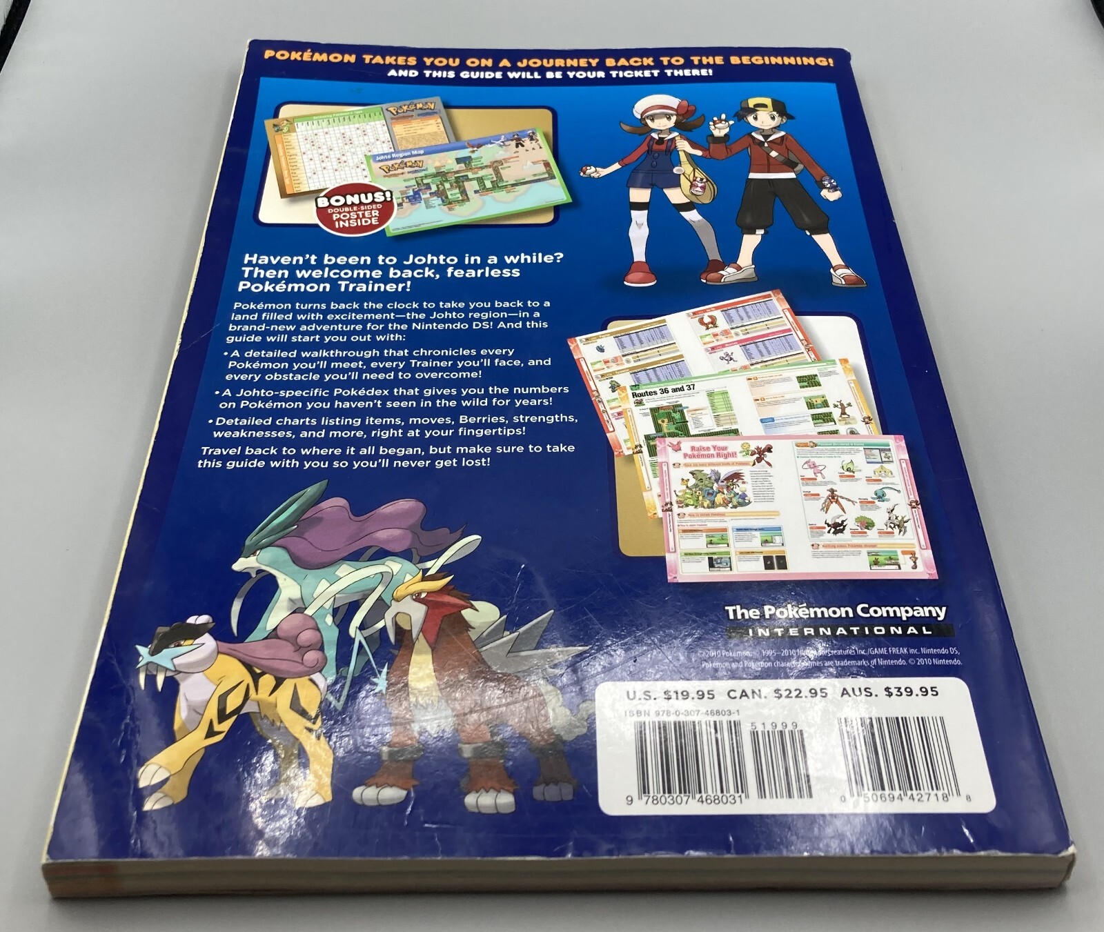 Pokemon HeartGold & SoulSilver Guide - Volume 1 - Johto & Pokedex - Map ...