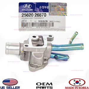 THERMOSTAT HOUSING GENUINE!!! HYUNDAI ACCENT KIA RIO 1.6L 2006-2011 ...