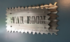 War Room sign, Plasma cut 2 layer steel sign CNC ,Steel Art, prayer ...