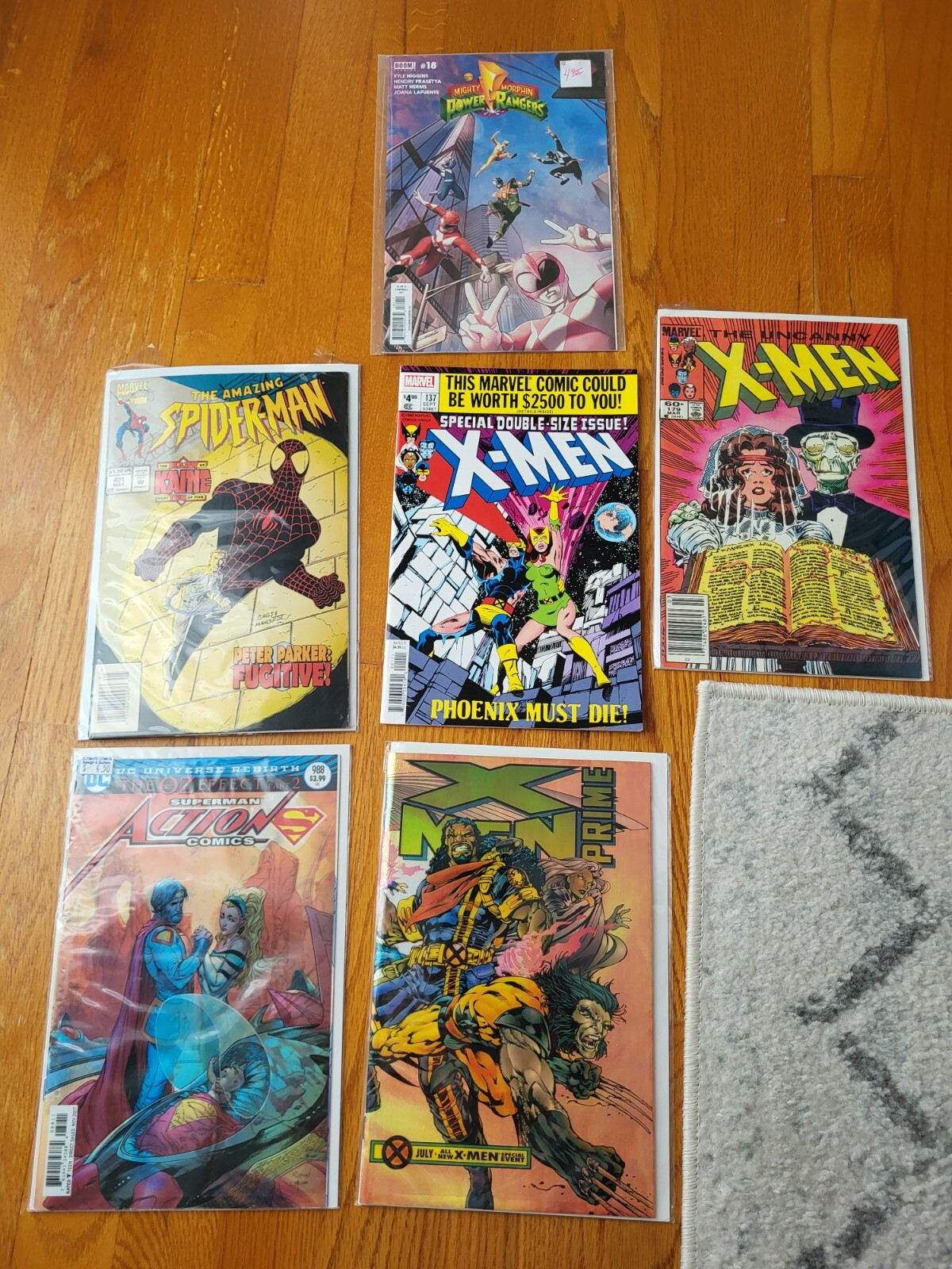 Uncanny X-Men #137 2021 Death of Phoenix And Others 6 Comic Lot Marvel ...