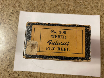 Vintage WEBER FUTURIST Fly Reel In Original Box | eBay