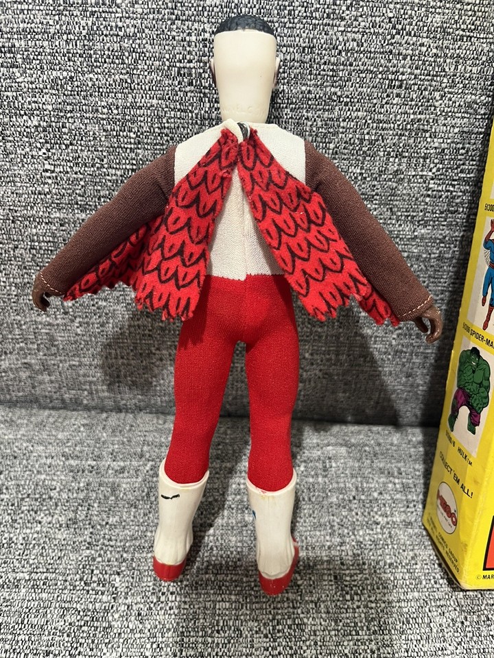 Marvel 1974 MEGO WGSH THE FALCON All Original MIB Box Captain America ...