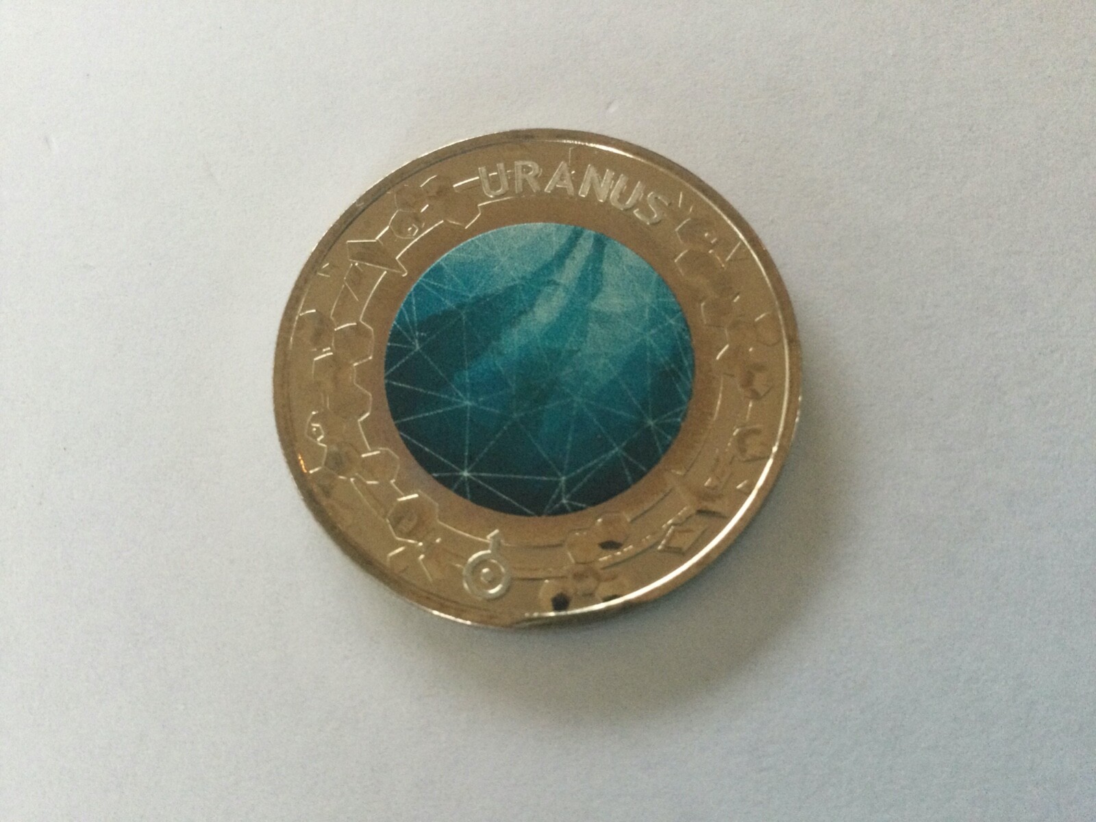 Australia 2017 Planetary Coins Proof Collection - 20c Uranus Coin, See ...