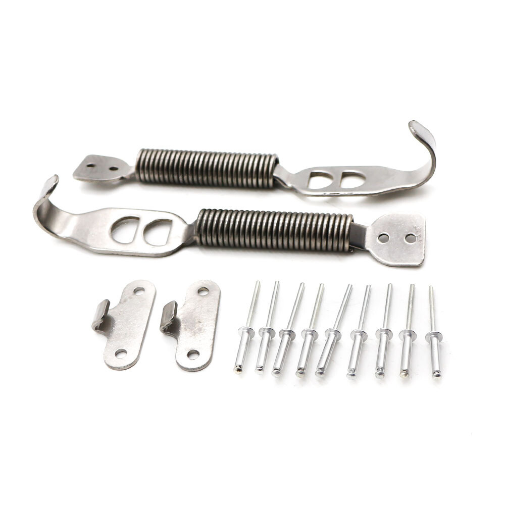 Aluminium alloy Car Racing Mount Bonnet Hook Pin Lock Kit Latch Spring ...