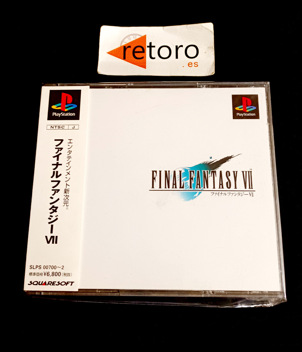 FINAL FANTASY VII 7 FF7 Sony Playstation PSX PS1 play1 JAP Complete ...