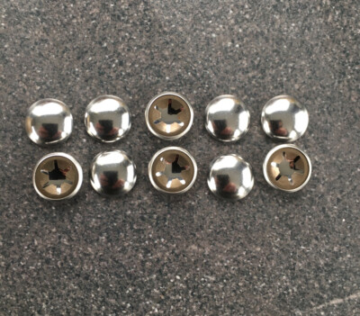6mm Capped Starlock Washers Push On Cap Fasteners Packs of 10 | eBay UK