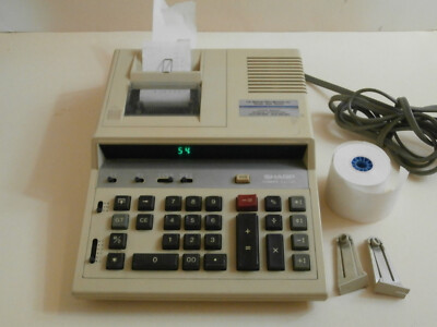 Sharp Adding Machine Compet CS1181 | eBay