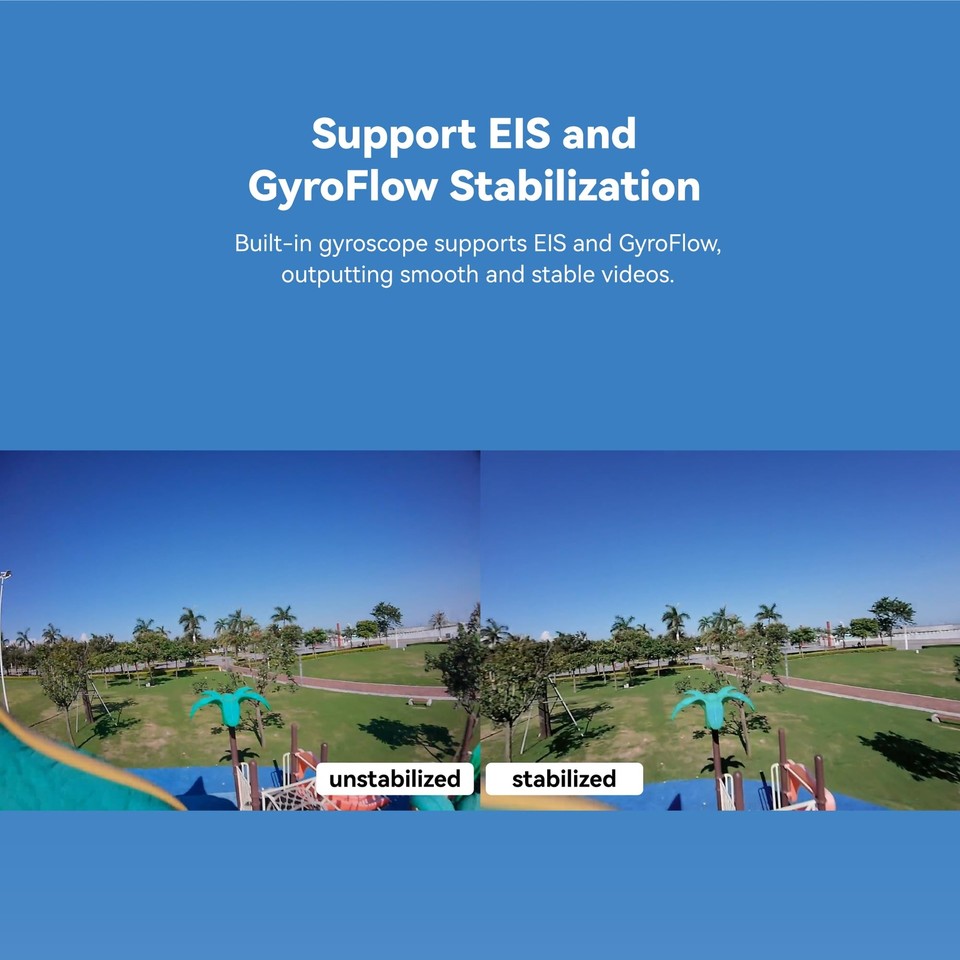 RunCam 6 4K FPV Action Camera, Mini HD Video Cam with WiFi EIS&GyroFlow ...