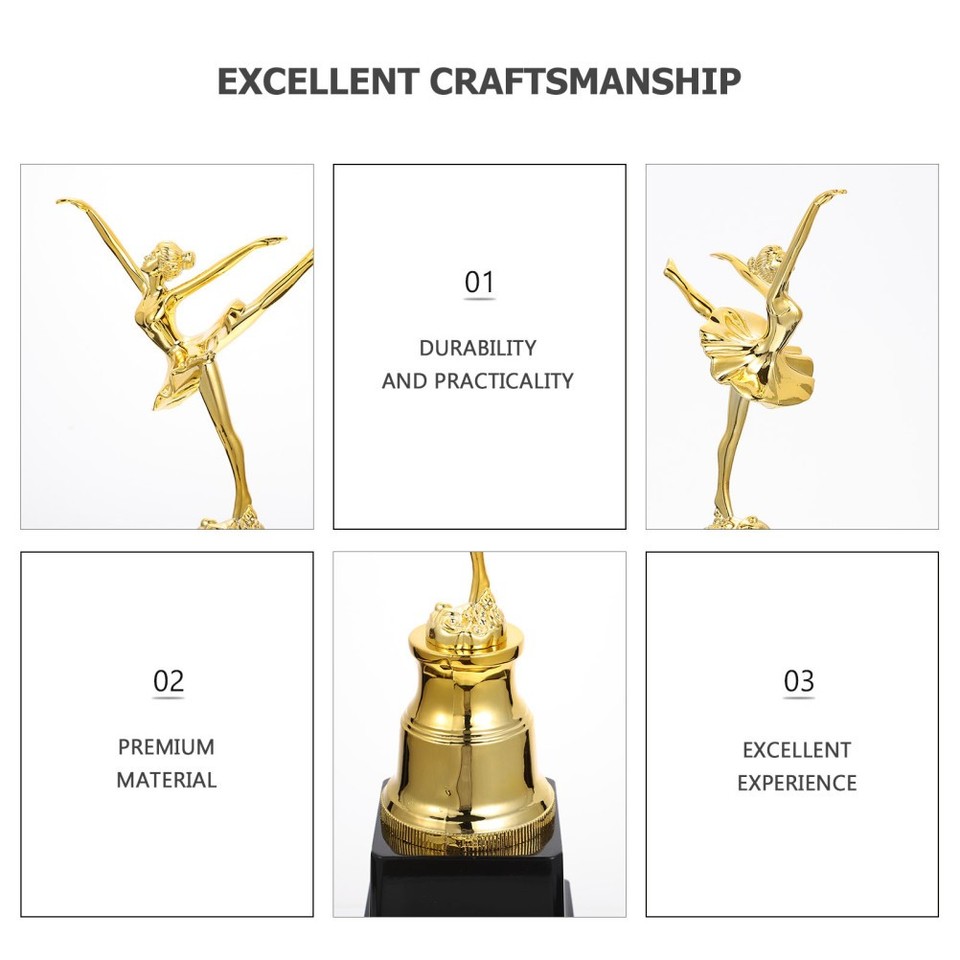 Participation Award Trophy Souvenir Dancing Trophies Ballet Dance ...